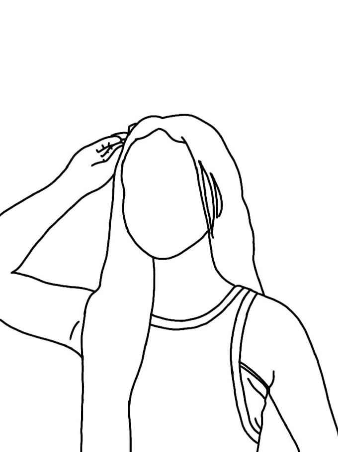 Transform any image into vector line art illustration by Cherryljuanich ...