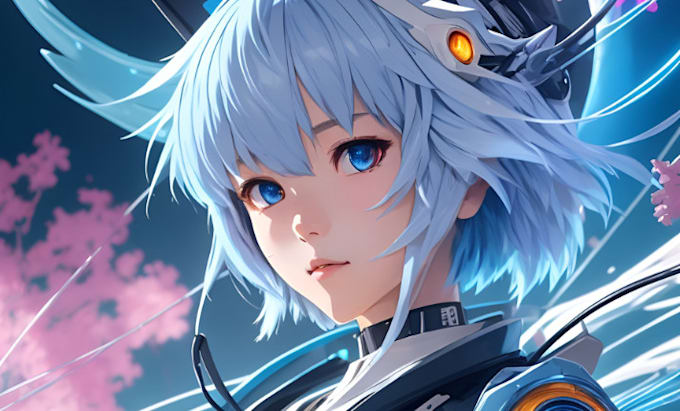 Produce advanced ai generated anime art and portraits by Shibumiart ...