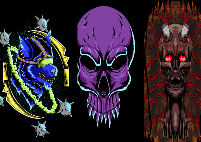 Create dark characters for you by Akmalrizky | Fiverr