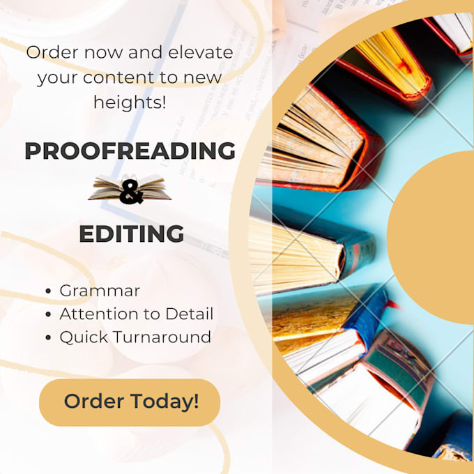 Professionally proofread and edit your content to perfection by Writer_aeman | Fiverr