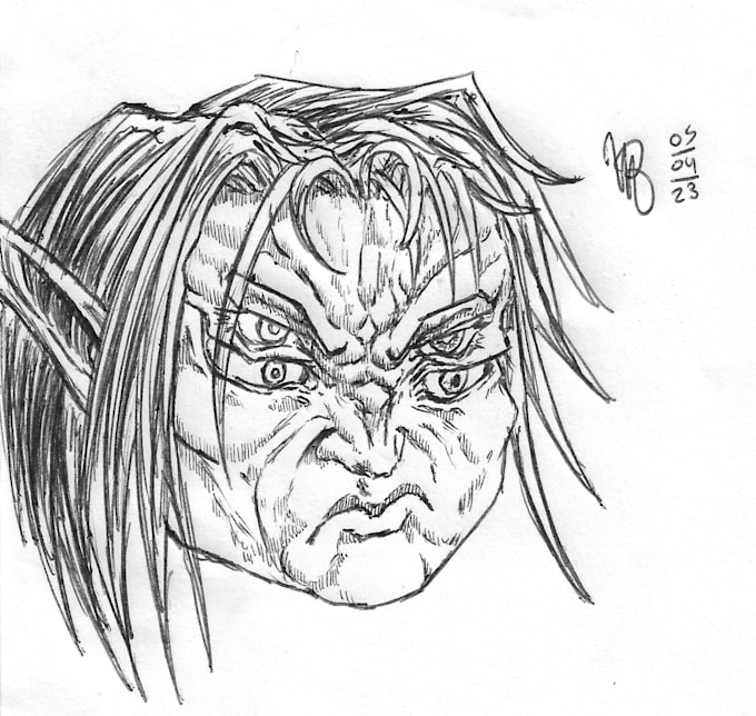 Make simple pen and ink doodles fast by Ehcoteras | Fiverr