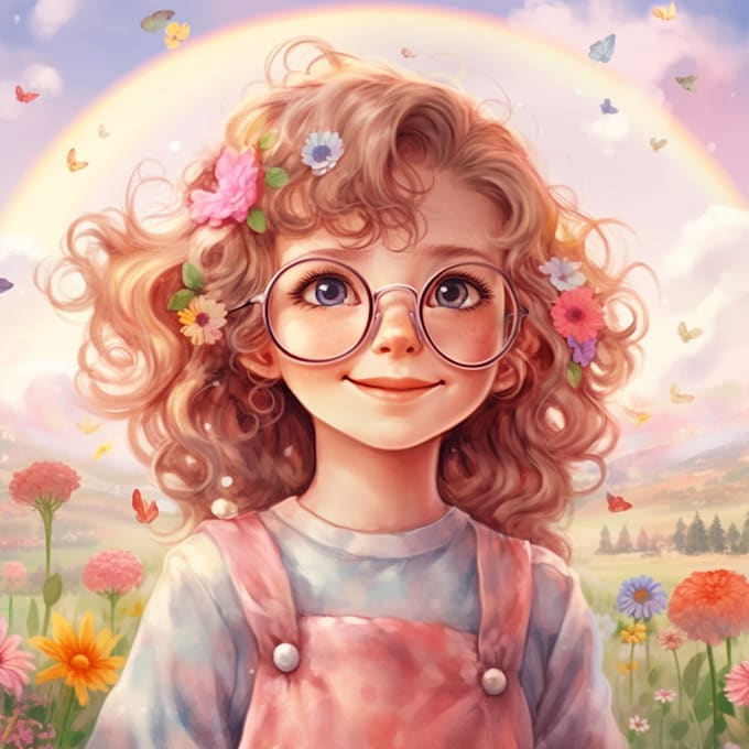 Create whimsical ai art for nursery decor and more by Katybagzz | Fiverr