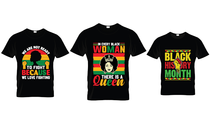 Do custom african american character t shirt and black history t shirt ...