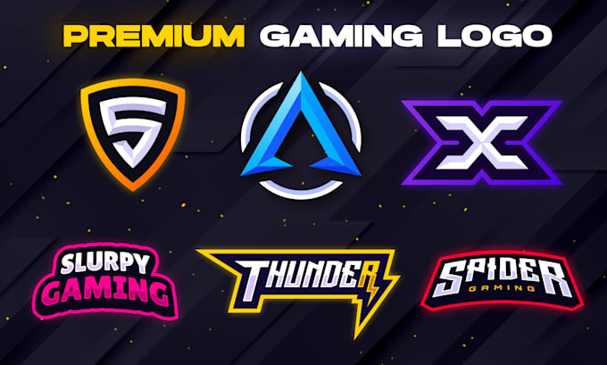 Design awesome initials gaming logo for e sports, youtube, and twitch ...