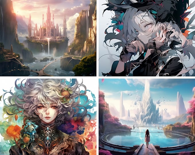 Create stunning art for you with midjourney by Noellshowcase | Fiverr