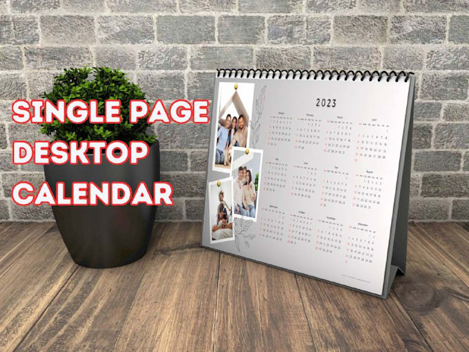 Create calendar with your photos by Sellmartt | Fiverr