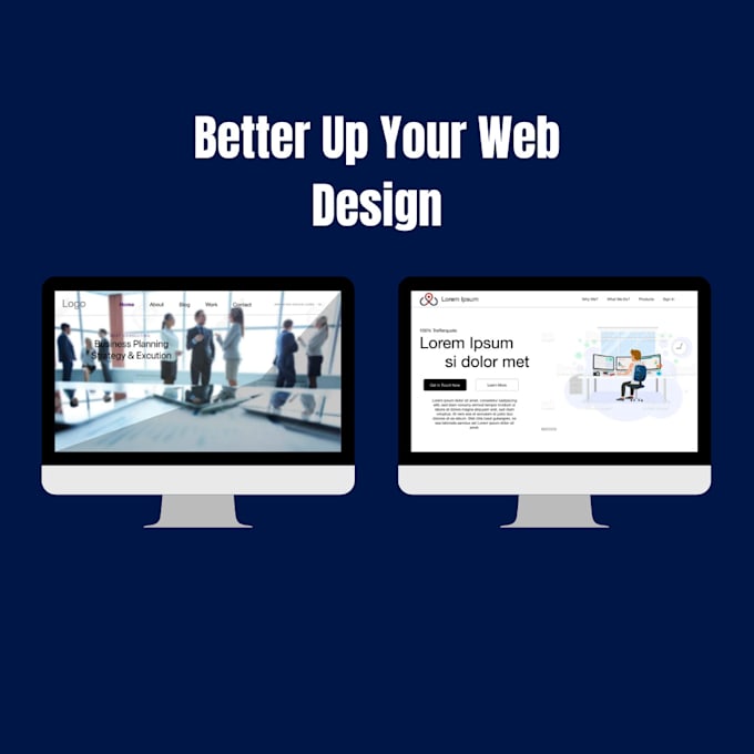 Create customized and pixel perfect web designs by Lewinstoff_ | Fiverr