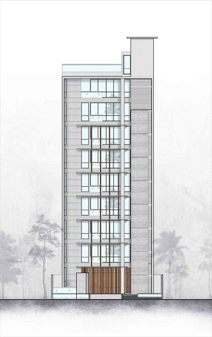 Draw 2d floor plan, elevation and furniture layout drawing by ...