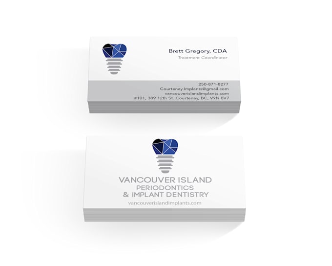 Design and execute a business card for your brand by Taylorwonger | Fiverr