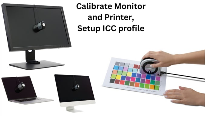 Calibrate monitor display printer calibration icc profile setup color ...