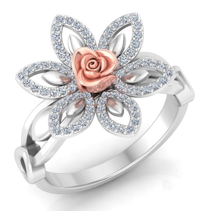 Design 3d cad ring jewelry by Ankita_dobariya | Fiverr