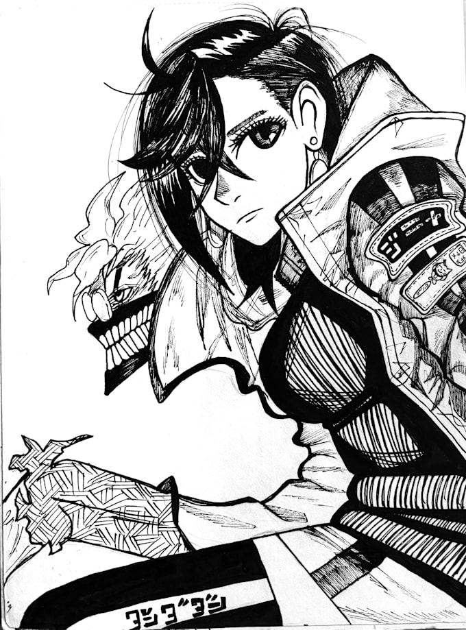 Draw stunning anime art and manga panel with your idea by ...