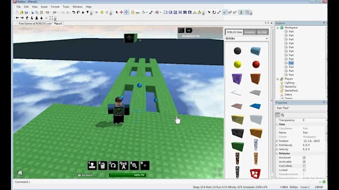 Be your roblox game developer, scripter, roblox scripter by Sure_plug01 ...