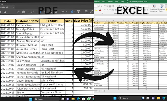 Do data entry,excel,scraping,typing,copy paste work by Chanuka989 | Fiverr