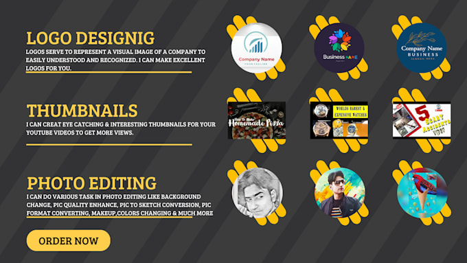 Be your personal graphic designer for any graphic design project by ...