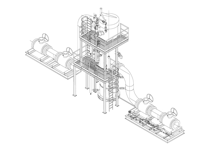 Do tanks pressure vessels piping isometrics pid schematics by Najeeb57 ...