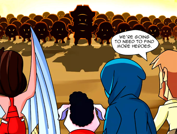 Professional comic book and custom illustration by Isabella_rose32 | Fiverr