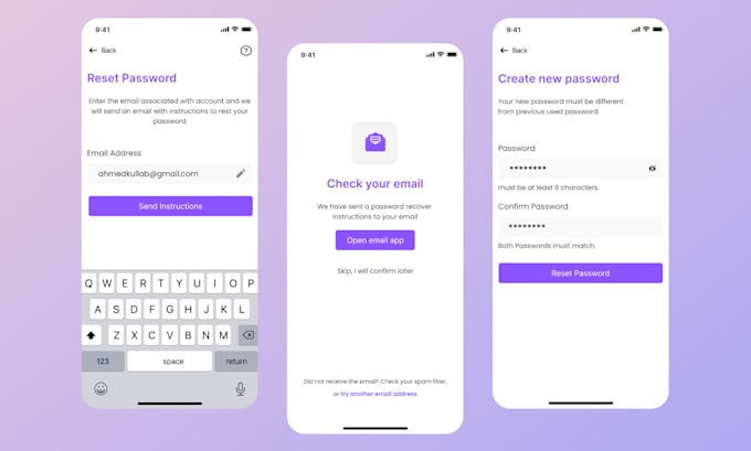 Design premium uxui apps in figma and clickable prototype by Eng ...