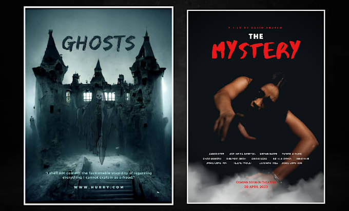 Creative and eye catching movie poster design by Khalid_611 | Fiverr
