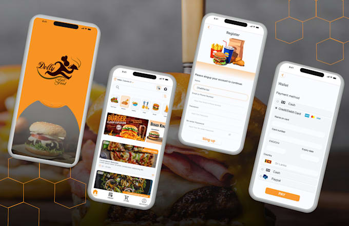 Create app ui design in 24 hours by Chalithabasula | Fiverr