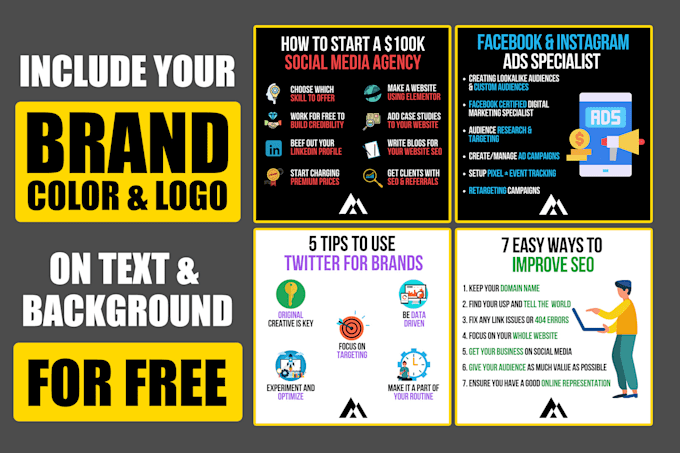 Design 200 social media marketing infographics for instagram by Apek19 ...