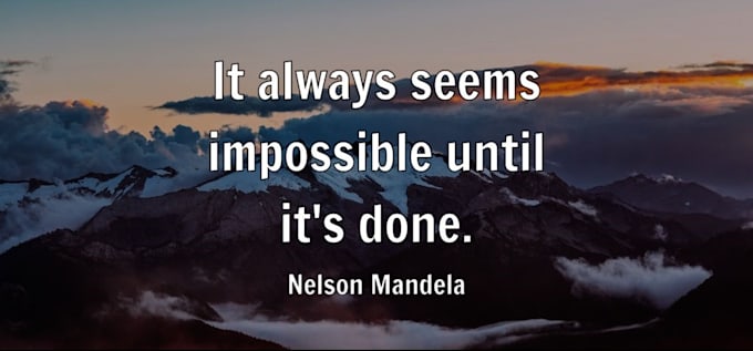 Write motivational quotes with logo or title by Ahmeed__ | Fiverr