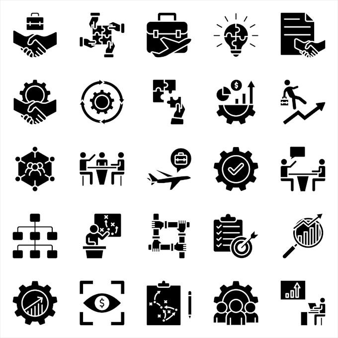 Design stylish and precise vector icons by Takin_tj | Fiverr