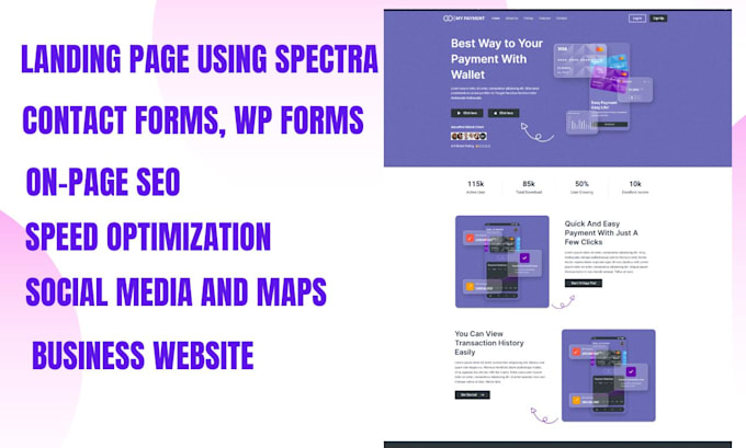 Create a responsive wordpress website using gutenberg spectra by Sayemraijan | Fiverr