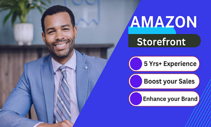 Create your professional amazon storefront design or amazon store setup ...