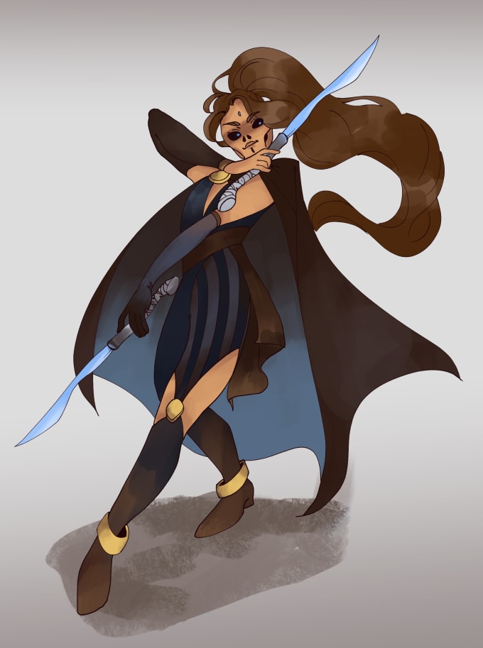 Draw Your Ocs Fanarts Or Dnd Characters For You By Suszi Art Fiverr