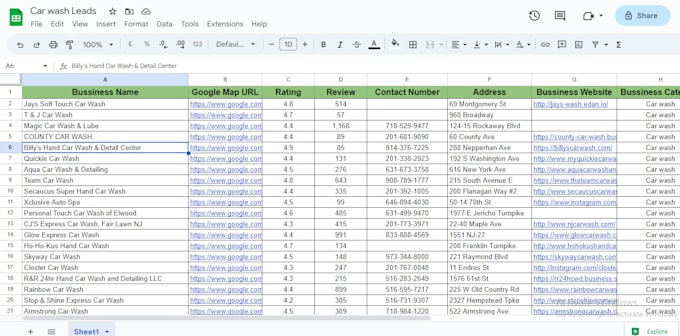 Do professional excel sheet formatting and cleanup by Ameerwork | Fiverr