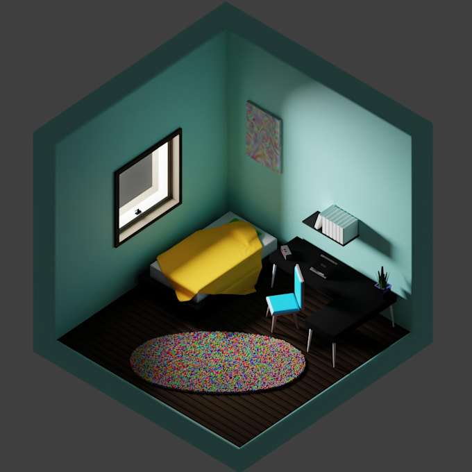 Create stunning 3d models using blender for your projects