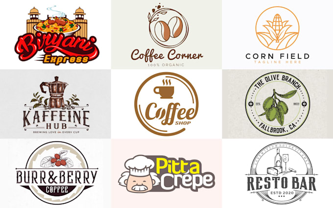 Design food , cafe and restaurant logo within 24 hours by Logoart237 ...
