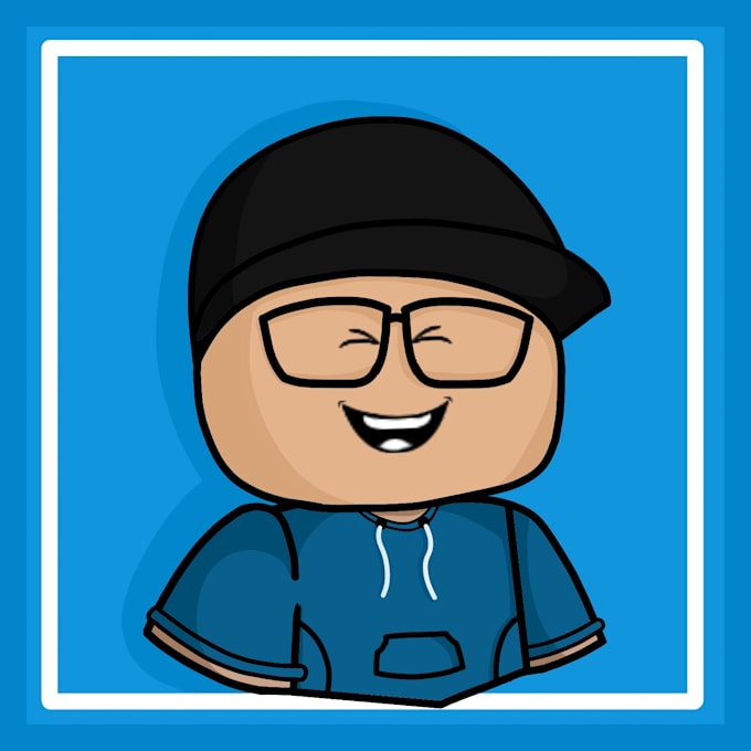 Design a cartoony roblox profile picture based on your avatar by ...