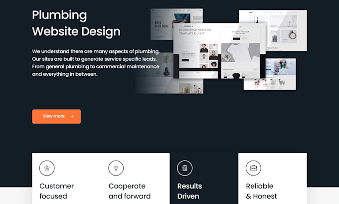 Design pro and modern ui for your website by Ec_team | Fiverr