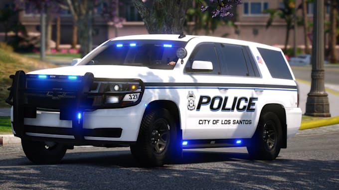 Design livery pack of police, ems cars of fivem, gta v by Sb_mods | Fiverr