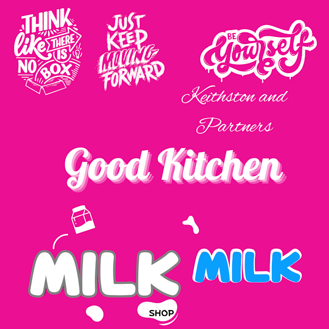 Design awesome hand lettering logo design by Mrprofdata | Fiverr