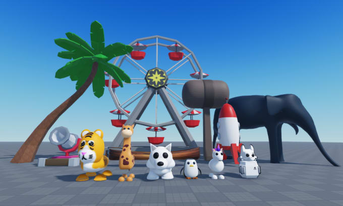 Model 3d assets and models for your roblox game by Ridmitz | Fiverr