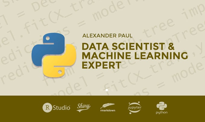 Do data science and analysis using python r and build machine learning ...