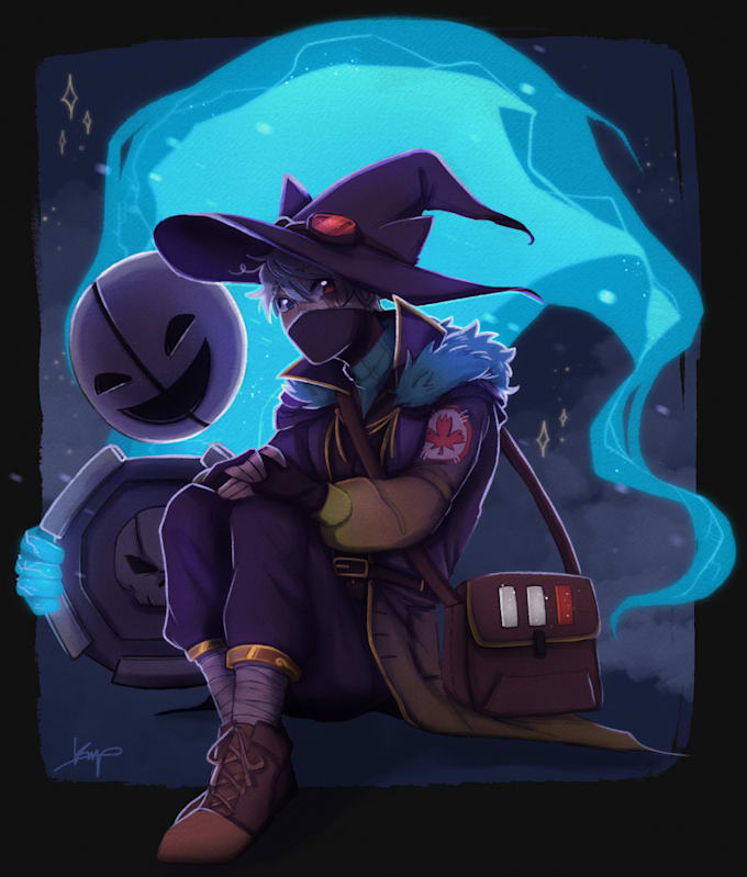 Draw a character based on your minecraft skin by Operaishungy | Fiverr