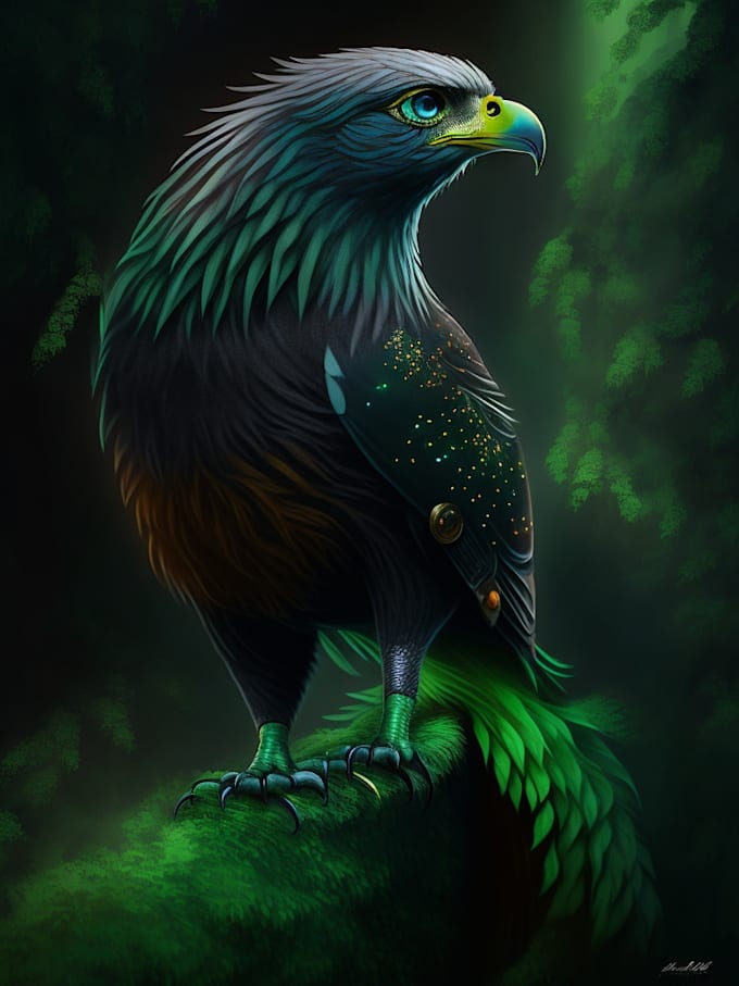 Create unique ai generated designs, eye catching and custom artwork by ...