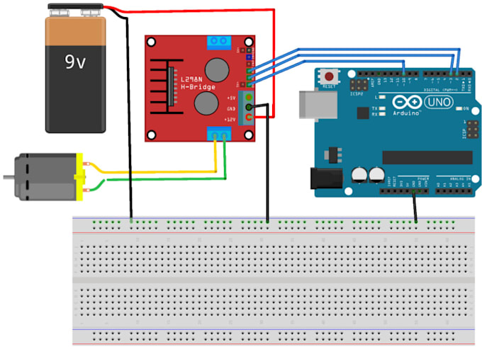 Do arduino circuit design and programming by Doco1611 | Fiverr