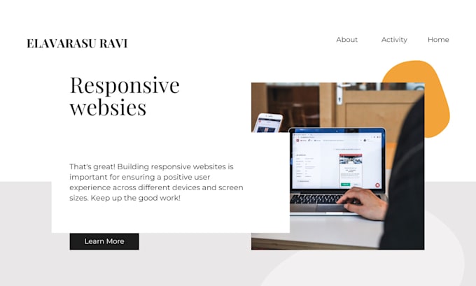 Create stunning responsive websites on wordpress and wix by Elavarasu1 ...