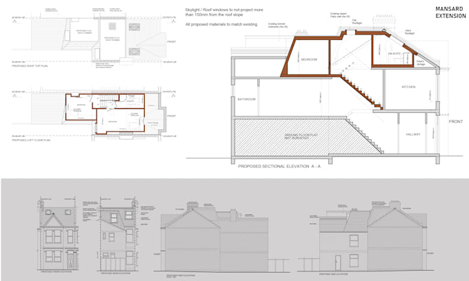 Draw uk planning permission drawings by Ma_ham00 | Fiverr