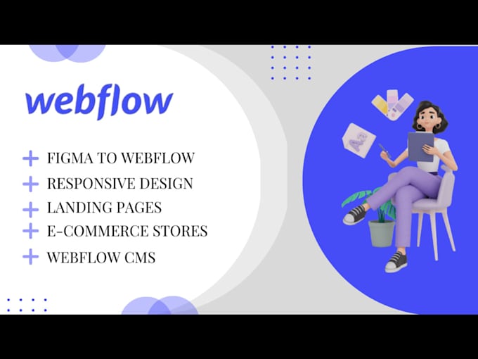 Design webflow website, webflow landing page and figma to webflow by Jayden_stephen | Fiverr