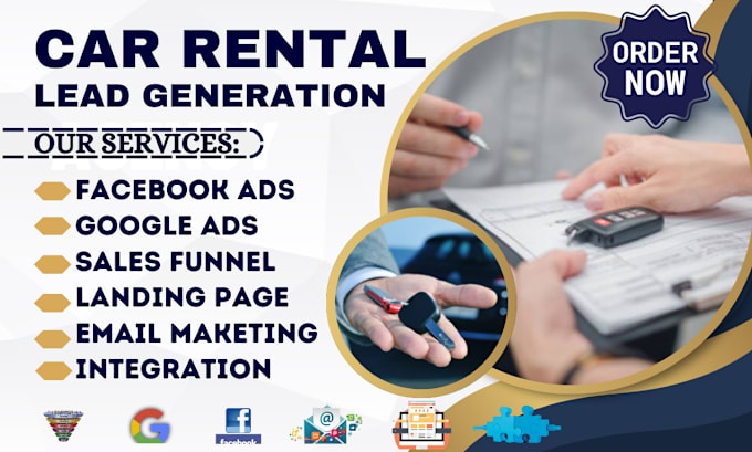 Generate car rental leads car dealership leads car booking auto ...
