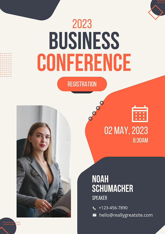 Design professional poster, flyer or banner for your event or business ...