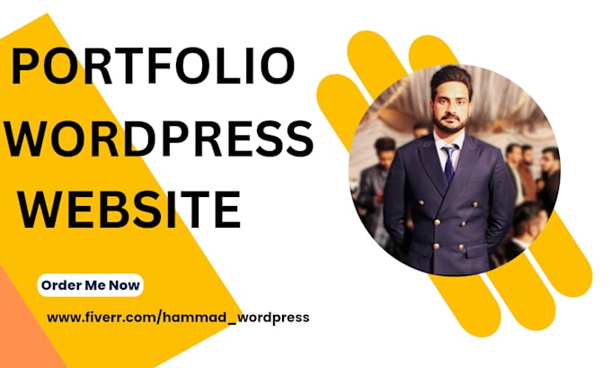 Create a personal portfolio website to showcase your talent by Hammad_wordpres | Fiverr