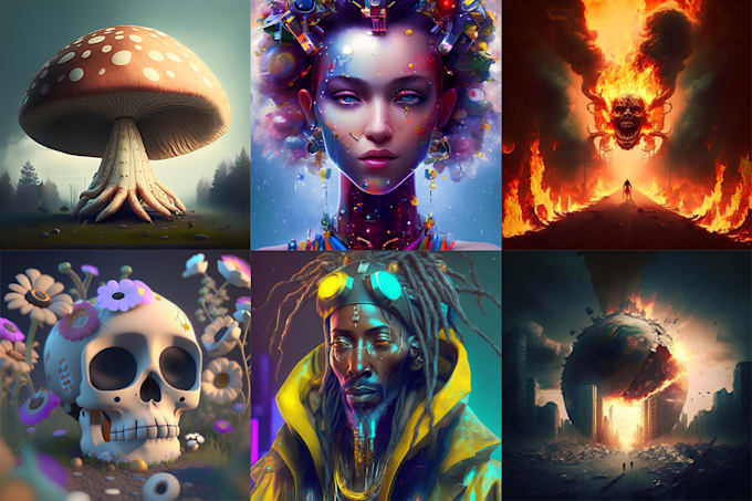 Create an amazing ai concept art using midjourney by Chathushan_ | Fiverr