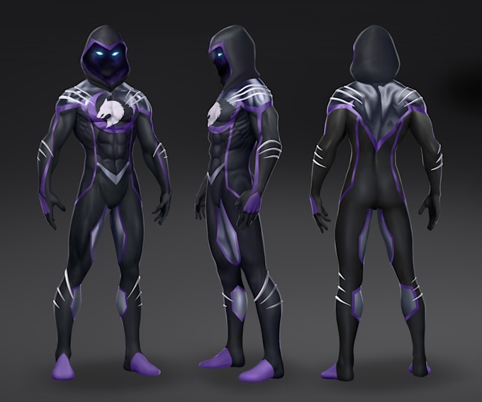 Make a character sheet for your custom character by Arkamustang | Fiverr